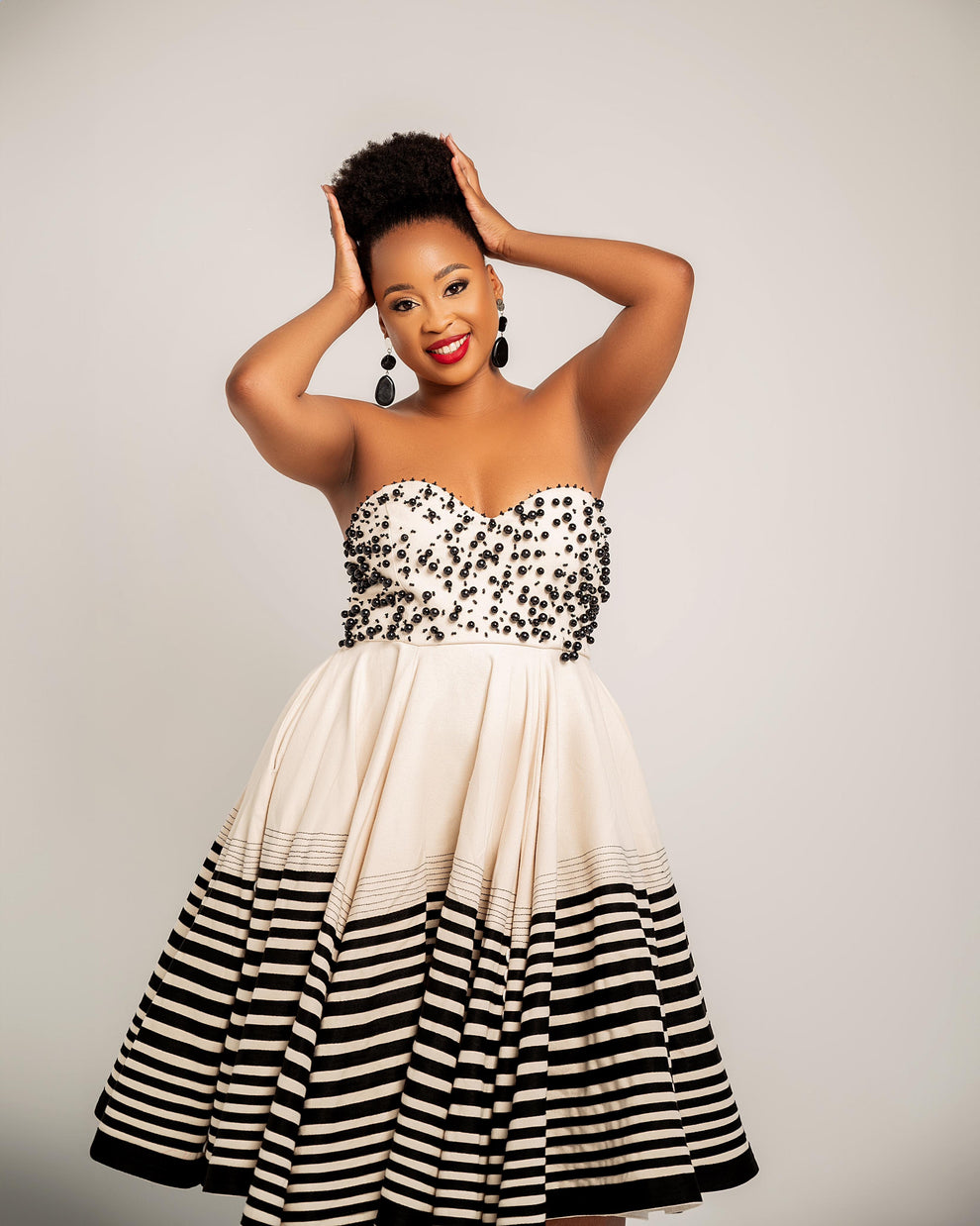 Makoti Umbaco Dress With Doek – KHOSI NKOSI